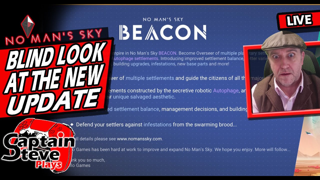 No Man's Sky Beacon Update - Live Look - No Patch Notes - YouTube