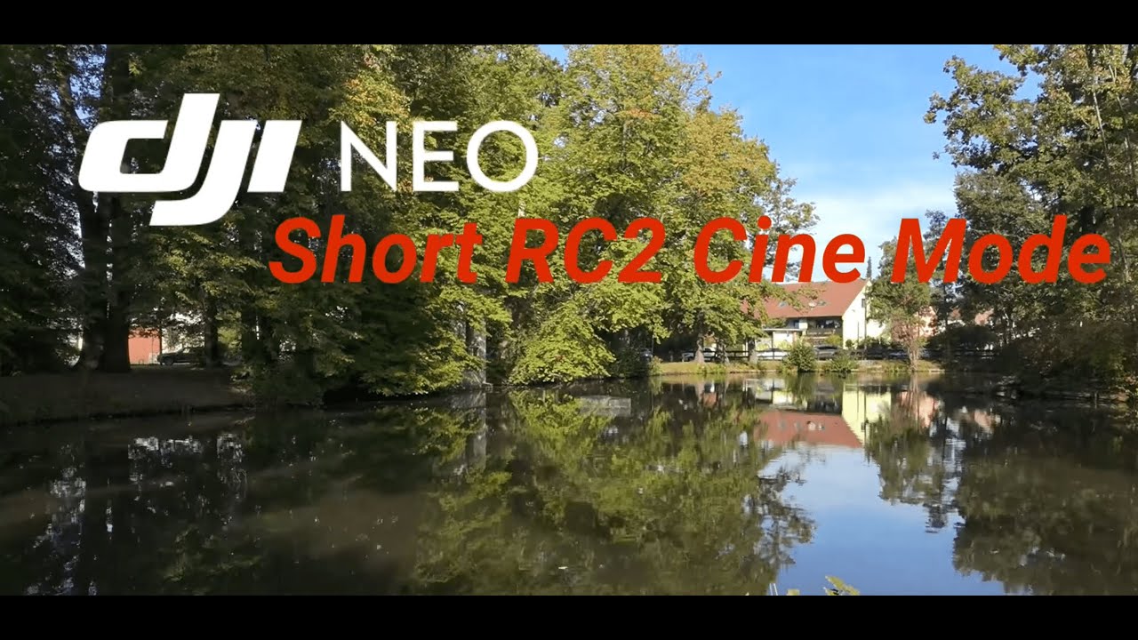 DJI NEO with RC2 Controller short Cine Mode flight - YouTube