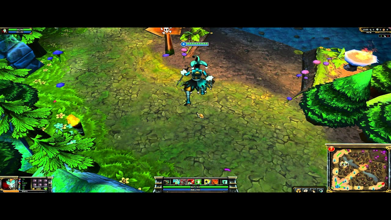 League of Legends Workshop Shaco + Clone Skin - YouTube