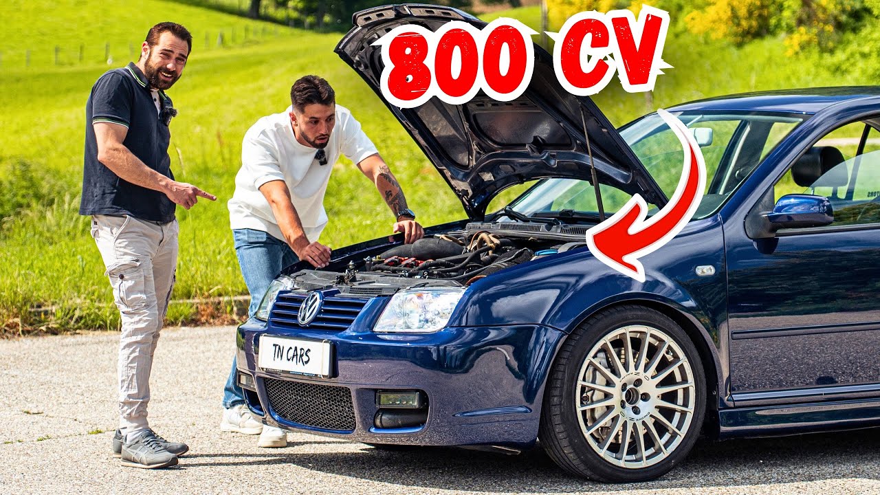 LA VOITURE DU PAPY TRÈS PRESSÉ ! (BORA SWAP 3.2 VR6 TURBO 🤯 800 CHEVAUX ...