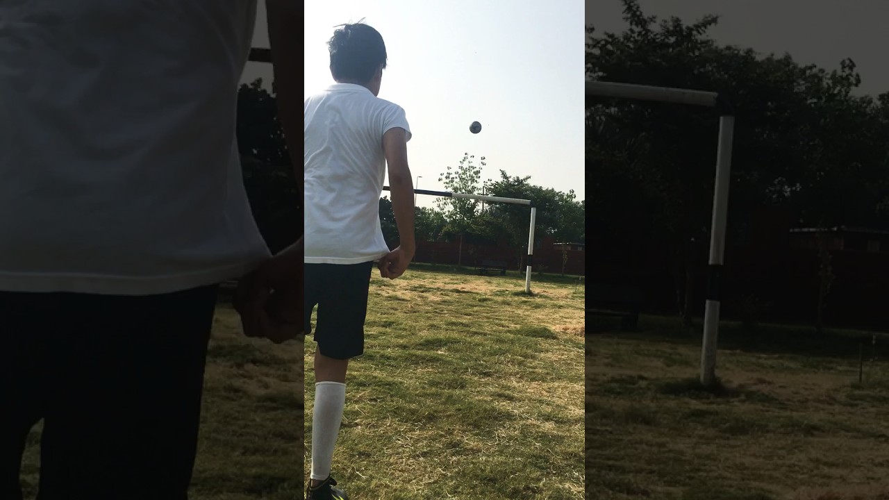 Hit cross bar 🥅 #youtube #ronaldo #soccerplayer #ronaldosoccer # ...