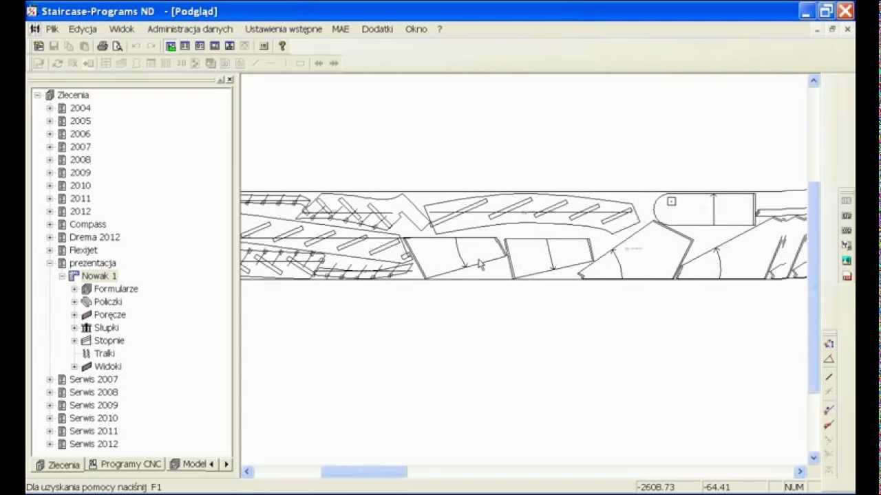 Compass Software Demo 2 wydruk szablonow - YouTube