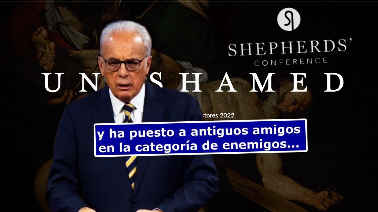Fuerte declaración de John MacArthur en Shepherd Conference 2022 📺 ...