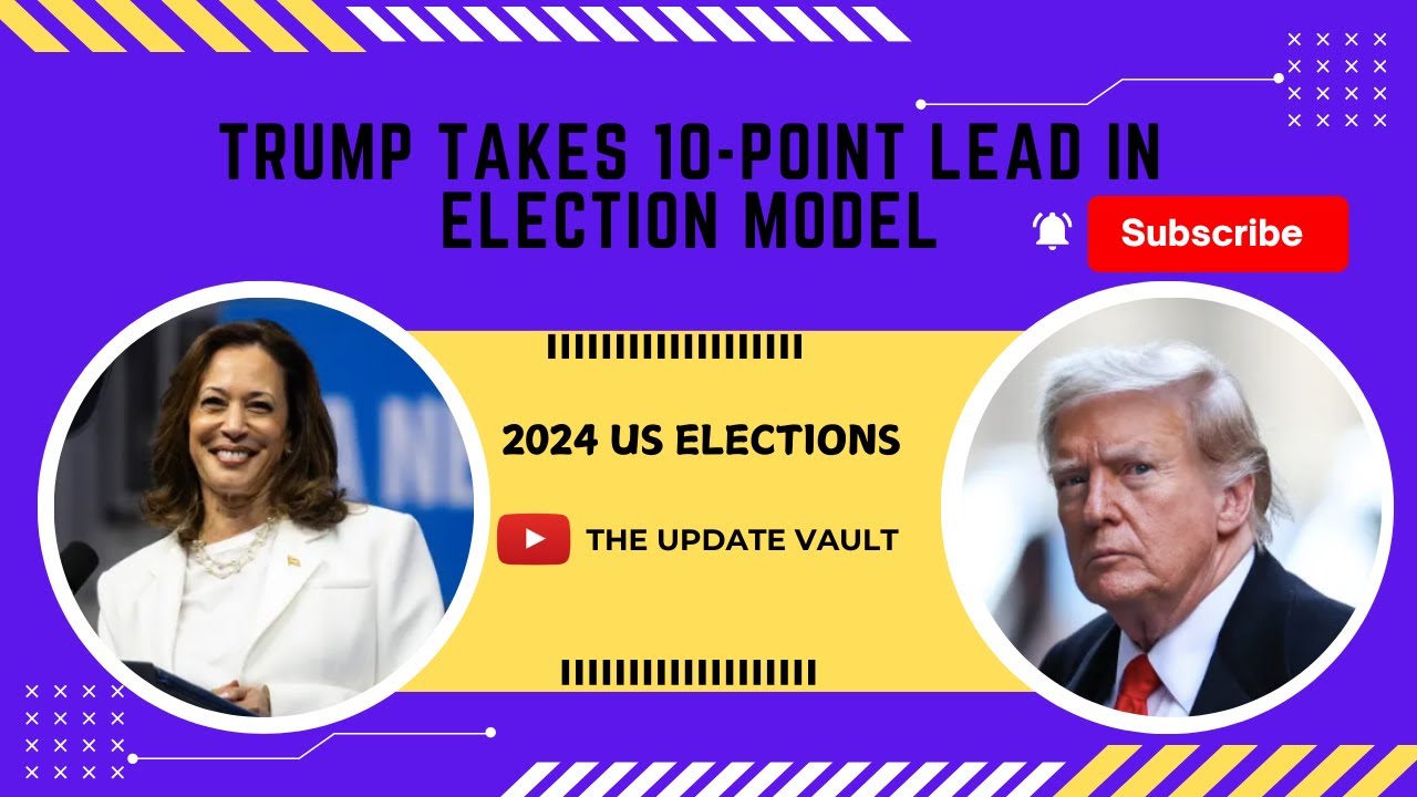 Donald Trump Takes Commanding 10-Point Lead in Election Poll - YouTube