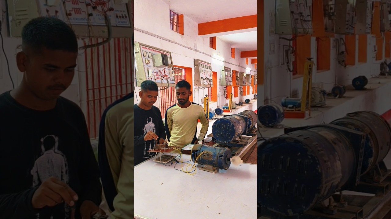 Three point starter connection with DC shunt motor - YouTube