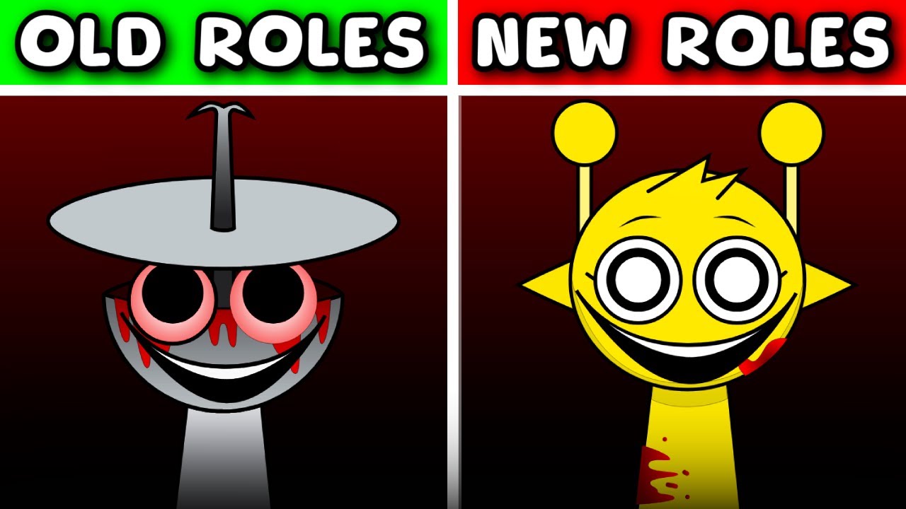 Sprunki OLD Roles Swapped VS NEW Roles Swapped (Normal And Horror ...