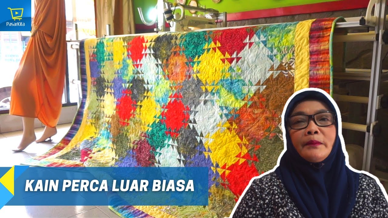 Hasilkan Motif Menarik, Omah Quilting Sajikan Produk Kain Perca ...
