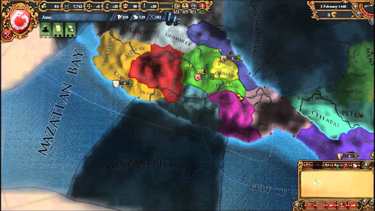 EU4: Aztec Invasion 1 - YouTube