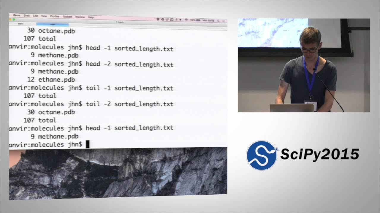 Software Carpentry 2 Day Scientific Python Course Part 1 of 4 | SciPy ...