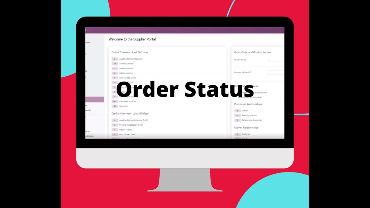 Order Statuses on Access Procure Wizard - YouTube