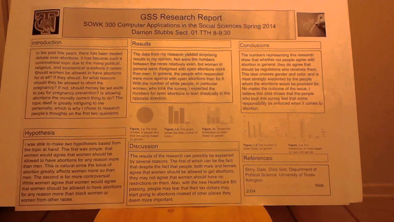 GSS Research Report Poster - YouTube