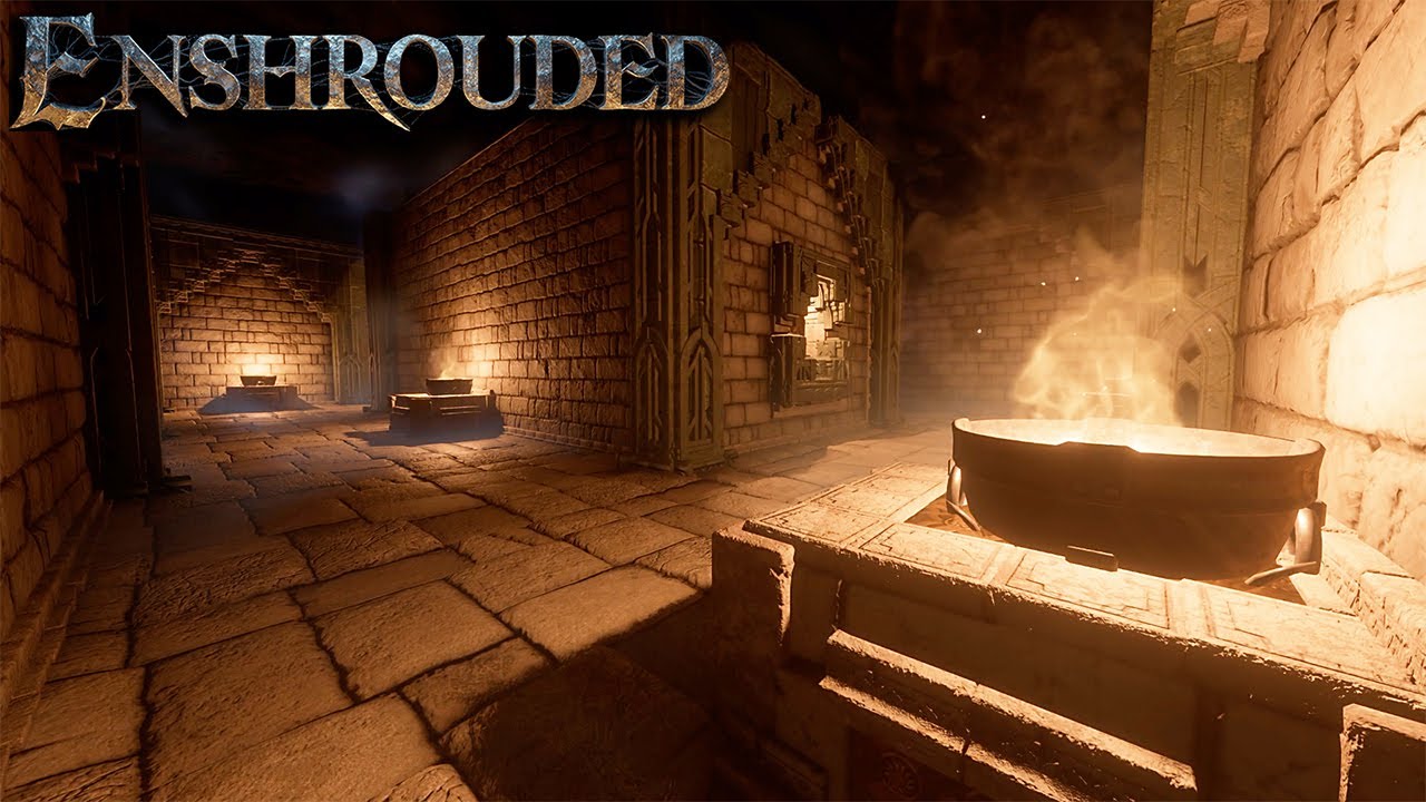 Digging Into The Mountain! (Enshrouded) - YouTube