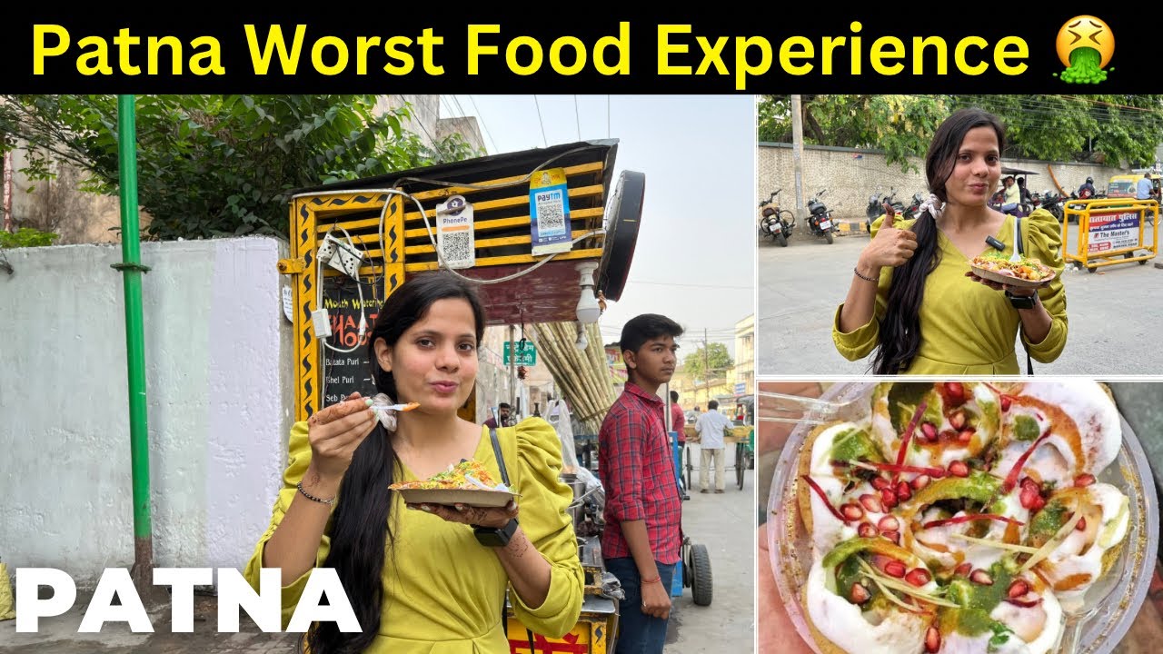 Patna P&M Mall Street Food Tour 🤮 | *Worst Experience* | Best Street ...