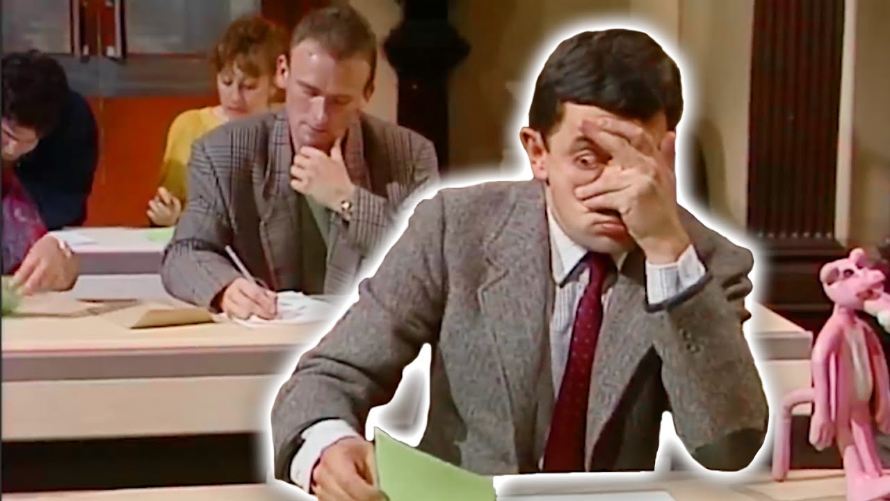 Mr Bean is SCARED of Exams?! | Mr Bean Funny Clips| Mr Bean - YouTube