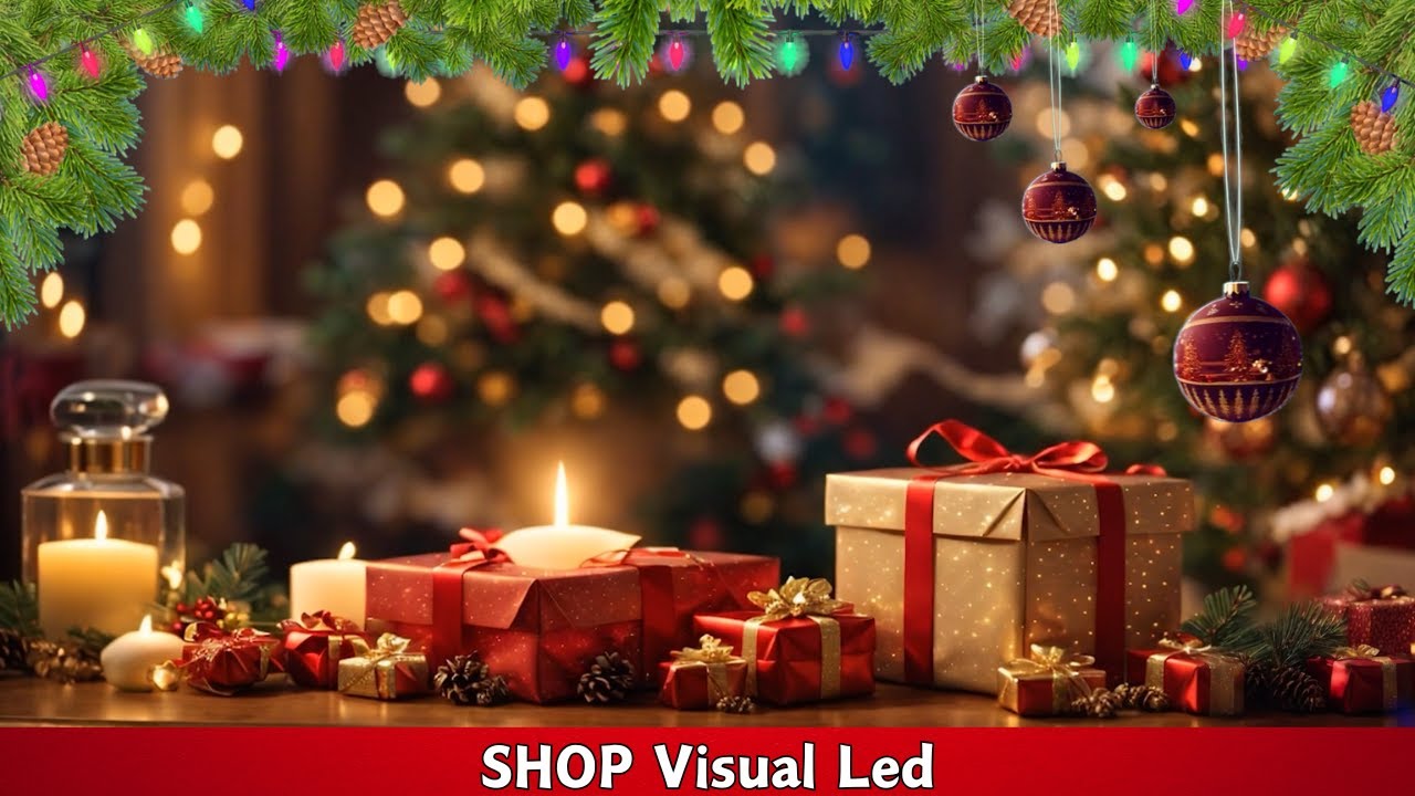 Visual Led Noel - Merry Christmas - Giáng Sinh | Xmas Vj Loop - Video ...