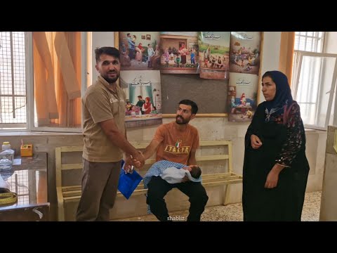 A New Beginning: Qasem Takes His Newborn for a Checkup