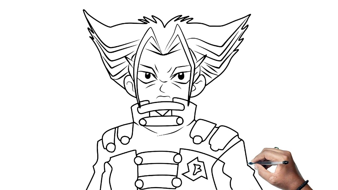 How To Draw Tala Beyblade Drawing Step By Step | Tala Beyblade Drawing ...