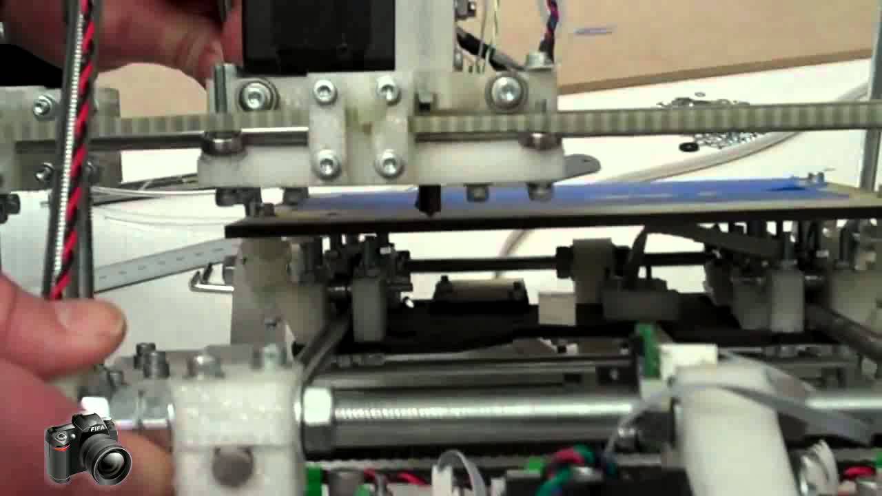 RepRap Open Source 3D Printer new - YouTube