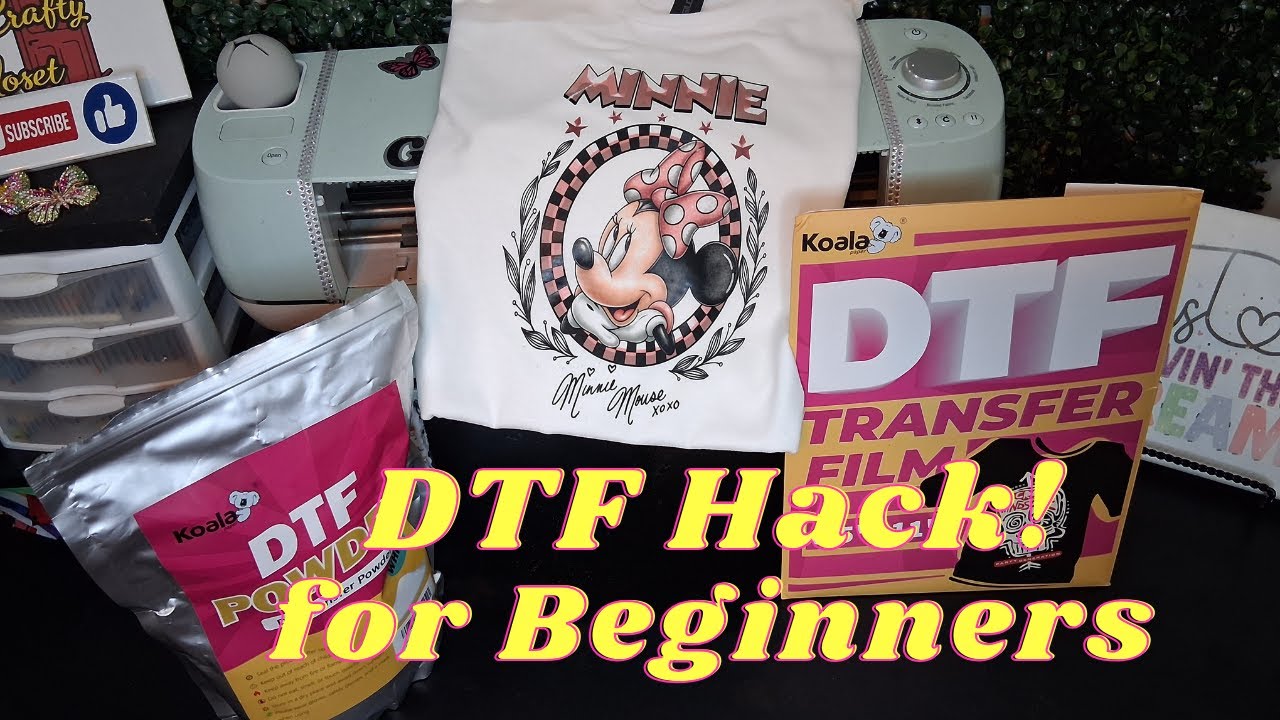 DTF hack for Beginners: Learn how to print DTF at Home on your Printer ...