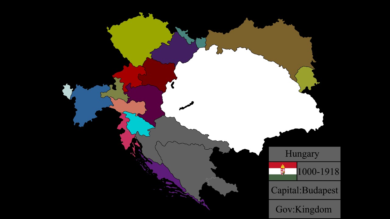 The Provinces of the Austro-Hungarian Empire 1867-1918 - YouTube