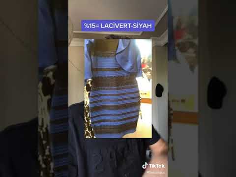 Siz hangi renk görüyosunuz