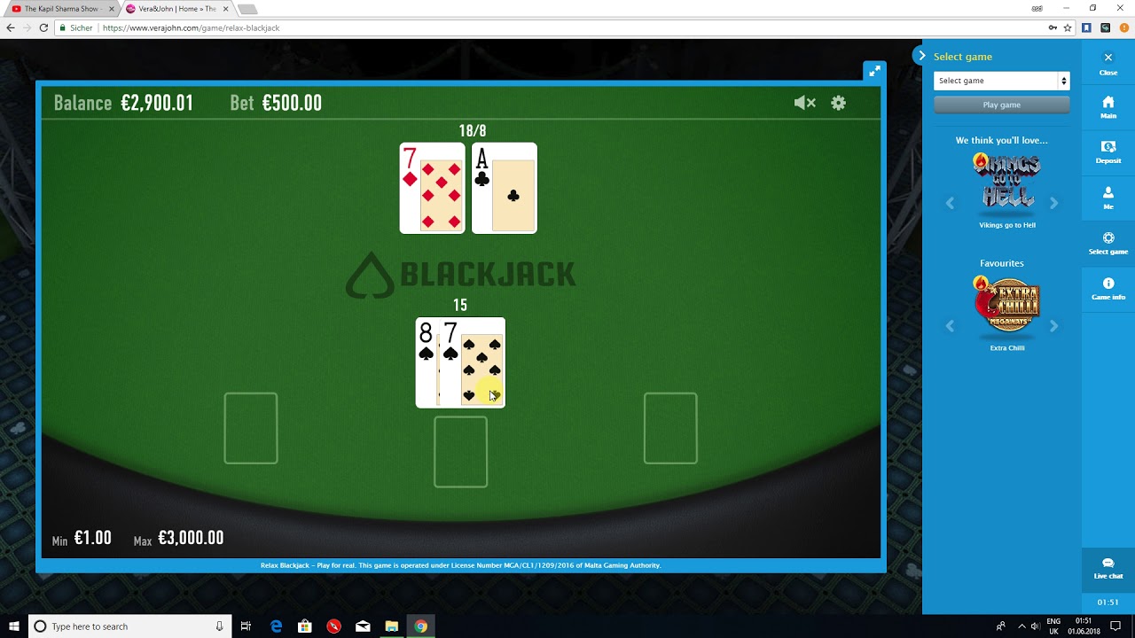 blackjack Big Risk4.4k - YouTube