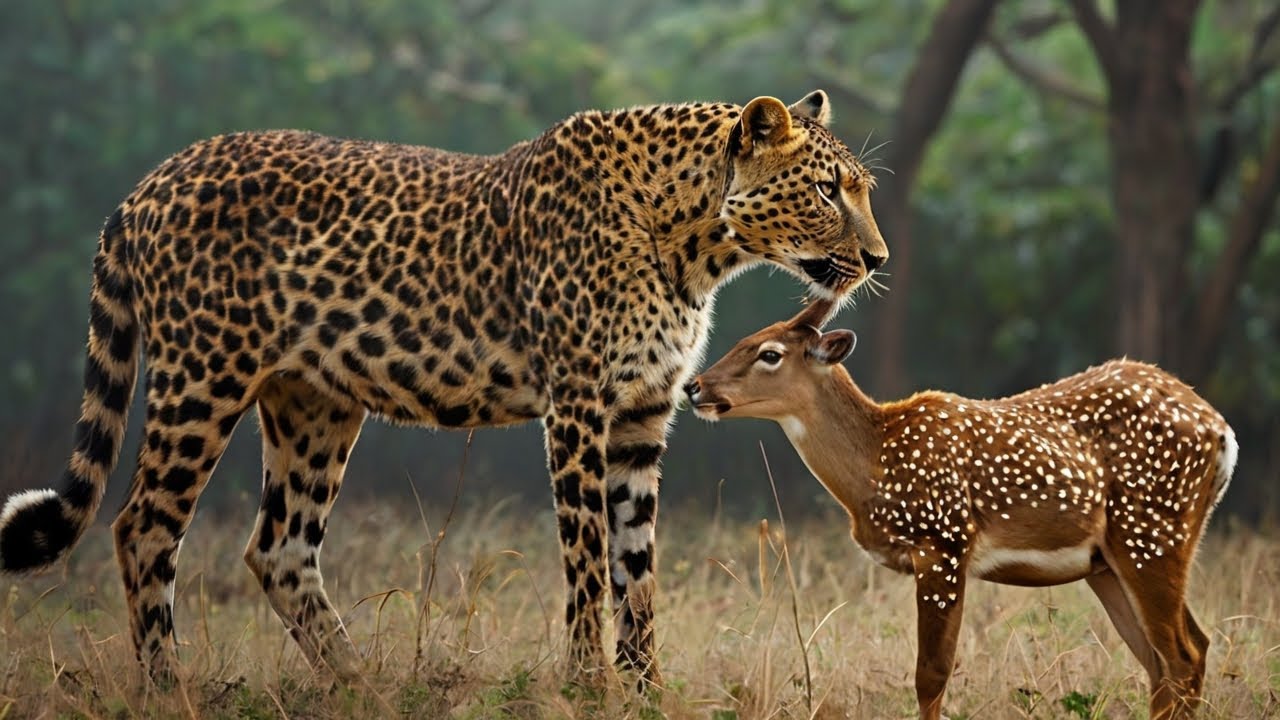 MAjestic beasts Leopard vs Deer#viral #trending leopard video ...