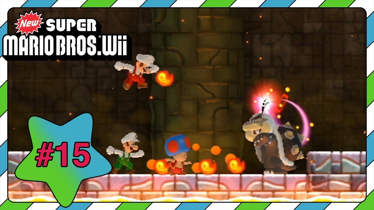 New Super Mario Bros. Wii - Episode 15: Easy Leonard Fight - YouTube