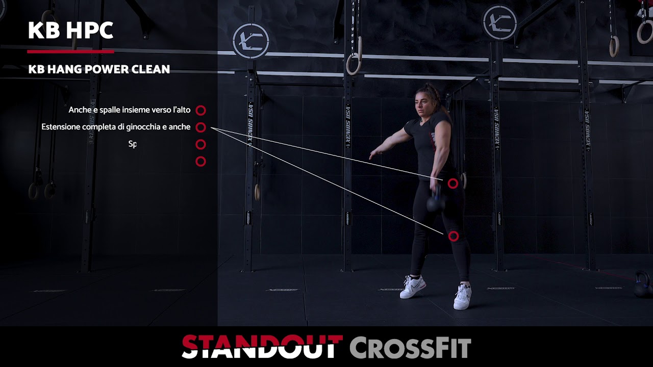 KB HPC :: KETTLEBELL HANG POWER CLEAN - YouTube
