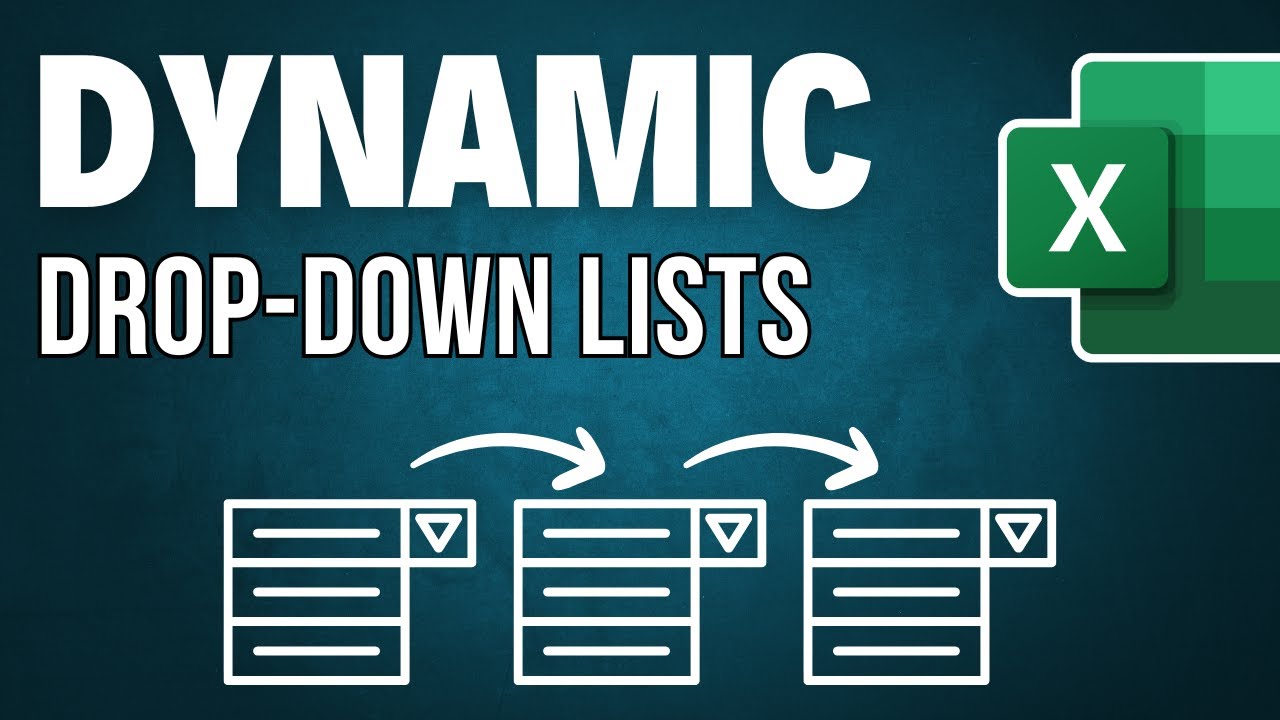 Create Dynamic Dropdown Lists In Excel That Automatically Update Youtube 8385
