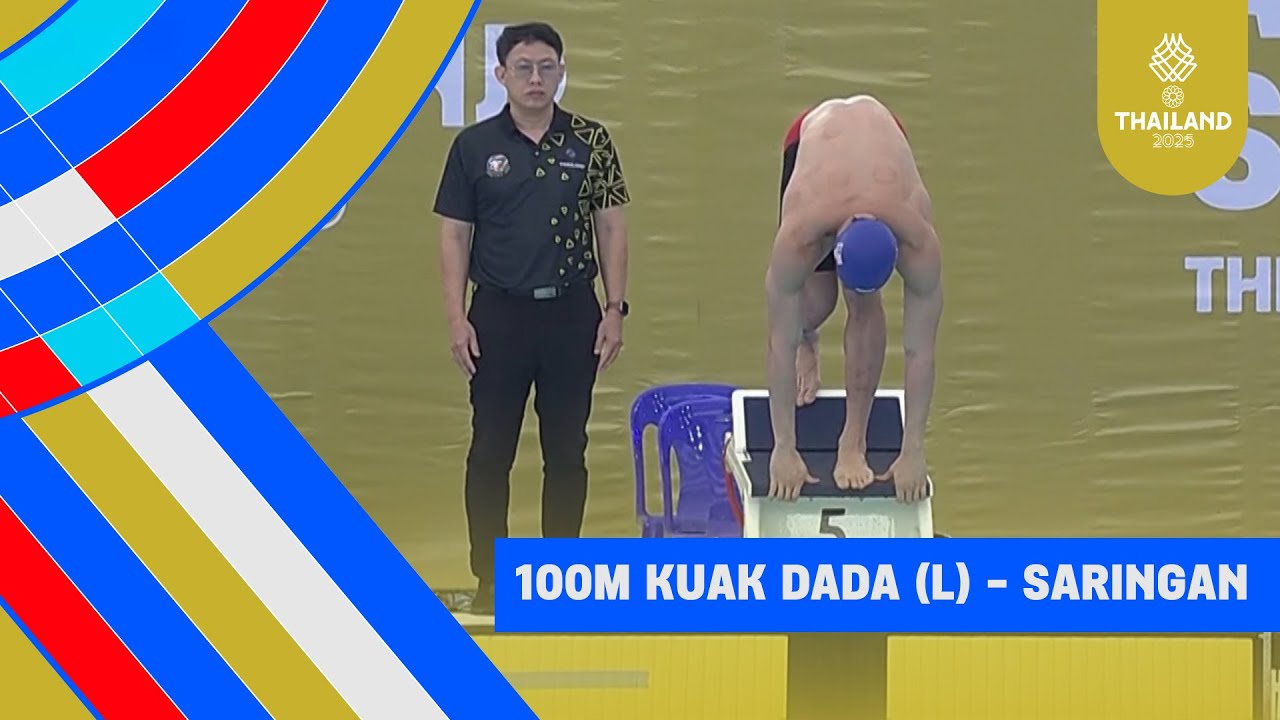 Andrew Goh Zheng Yen | 100M Kuak Dada (L) | Renang | Saringan | Sukan ...
