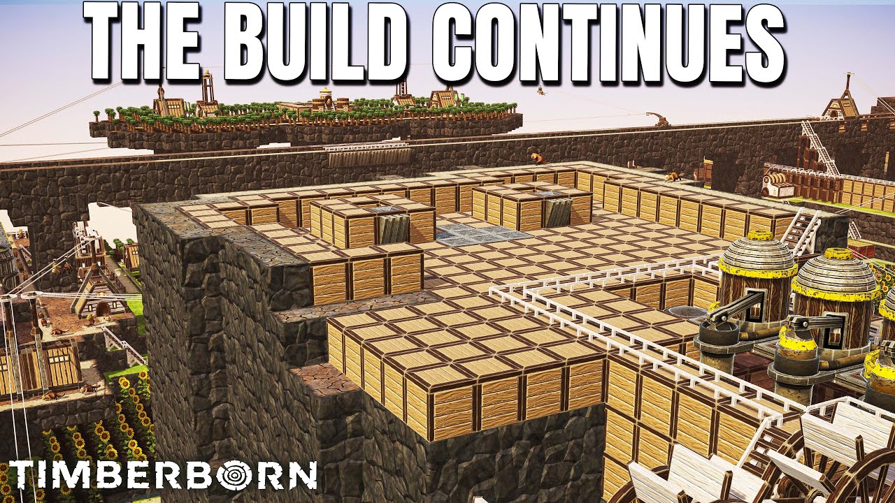 Continuing the Build in Timberborn | Meandering Way Episode 22 - YouTube