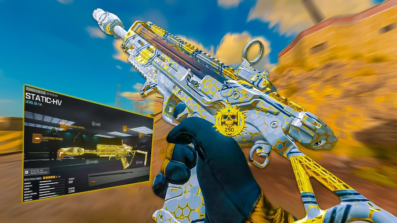 *NEW* STATIC HV is BROKEN on Rebirth Island Warzone 👿 (Best STATIC HV ...