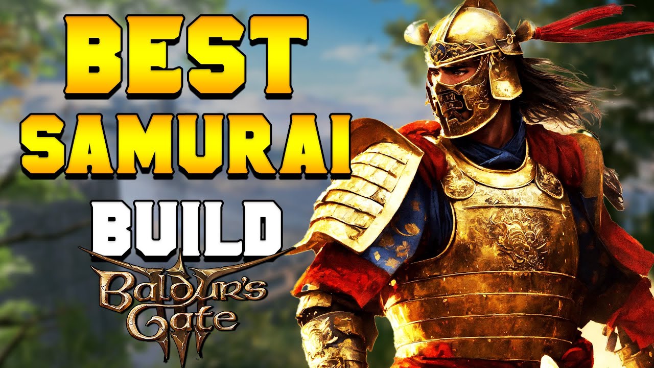 THE BEST Samurai Build for Baldur's Gate 3 - YouTube