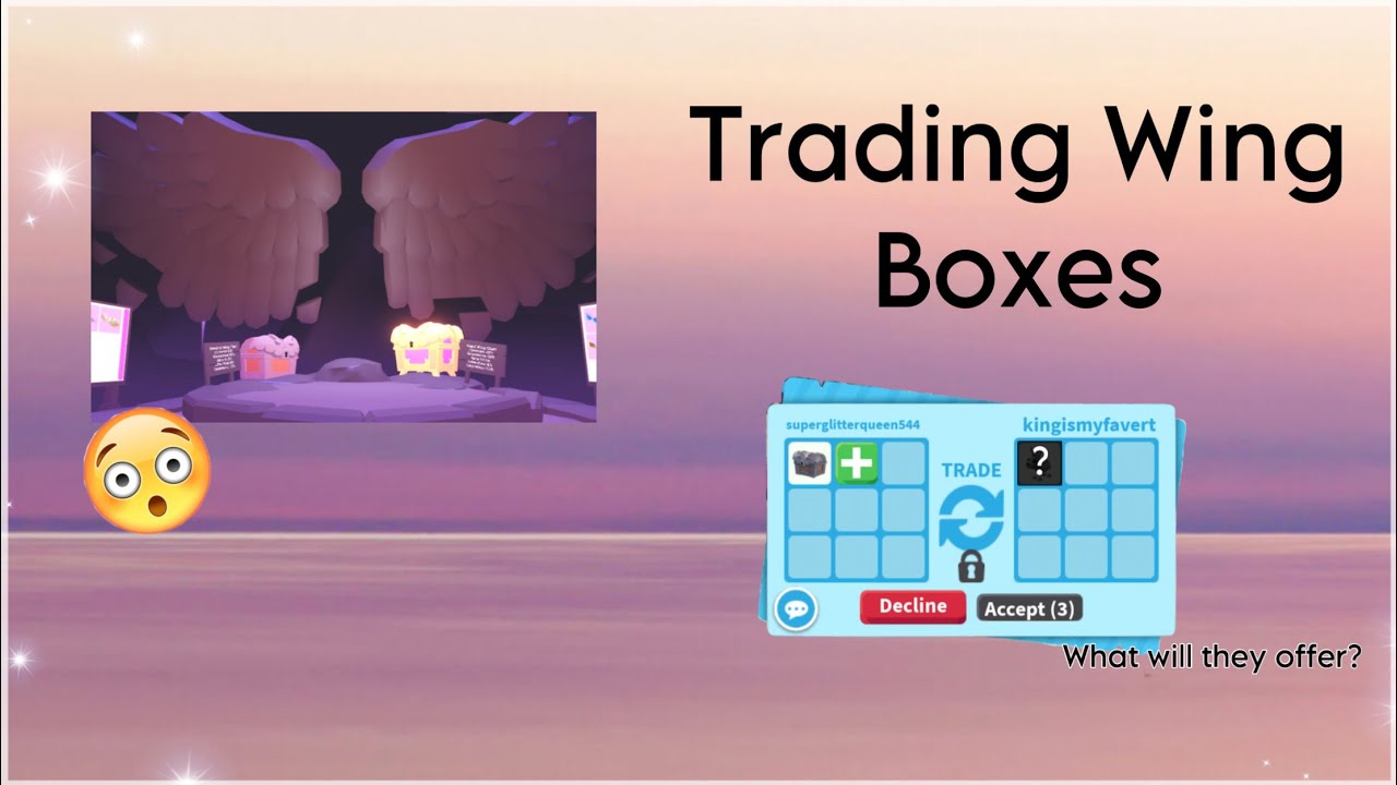 Trading Wing Boxes!! 🦋🎁 *what will they offer?* - YouTube