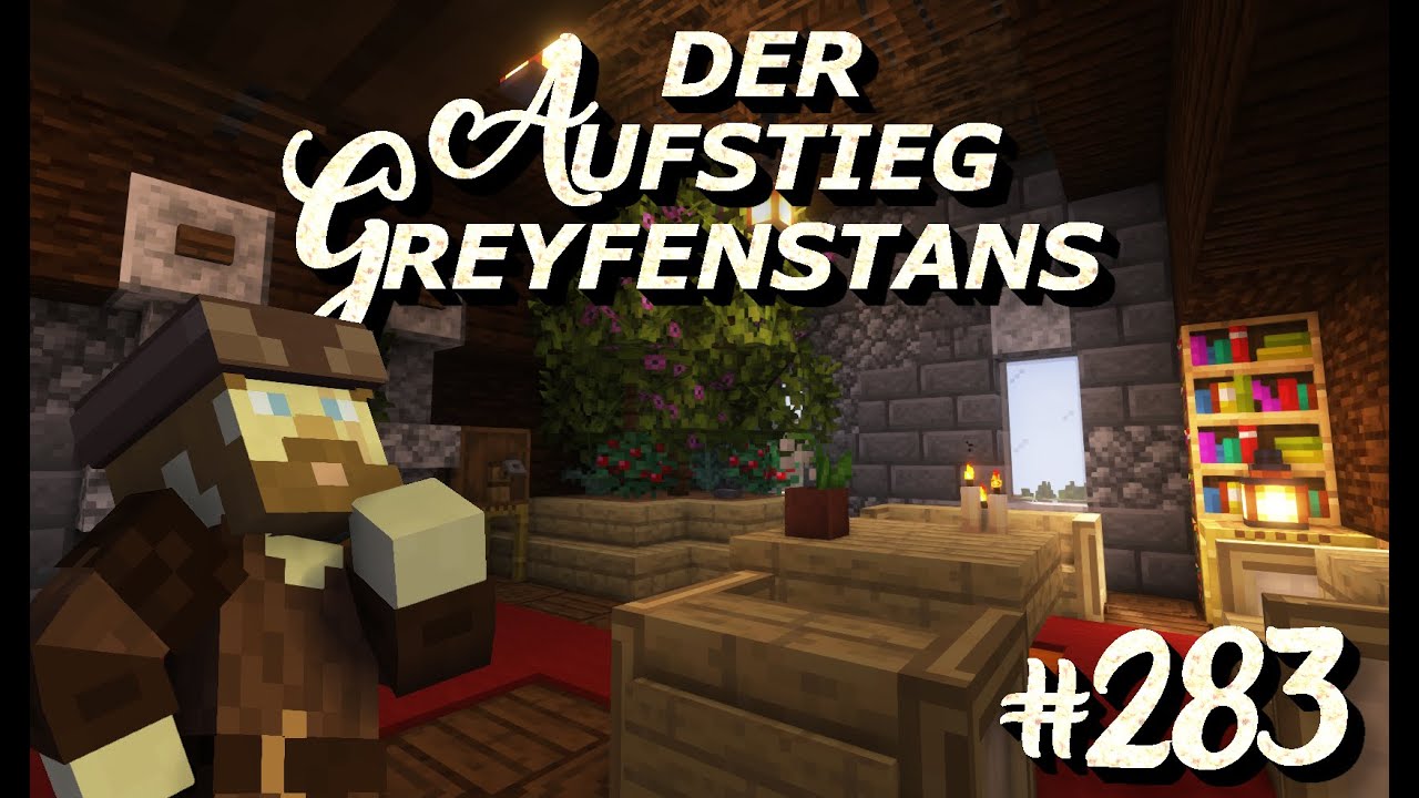 Der Aufstieg Greyfenstans - Kleine Sitzecke unterm Dach (Folge 283) [Minecraft Let's Play] - YouTube