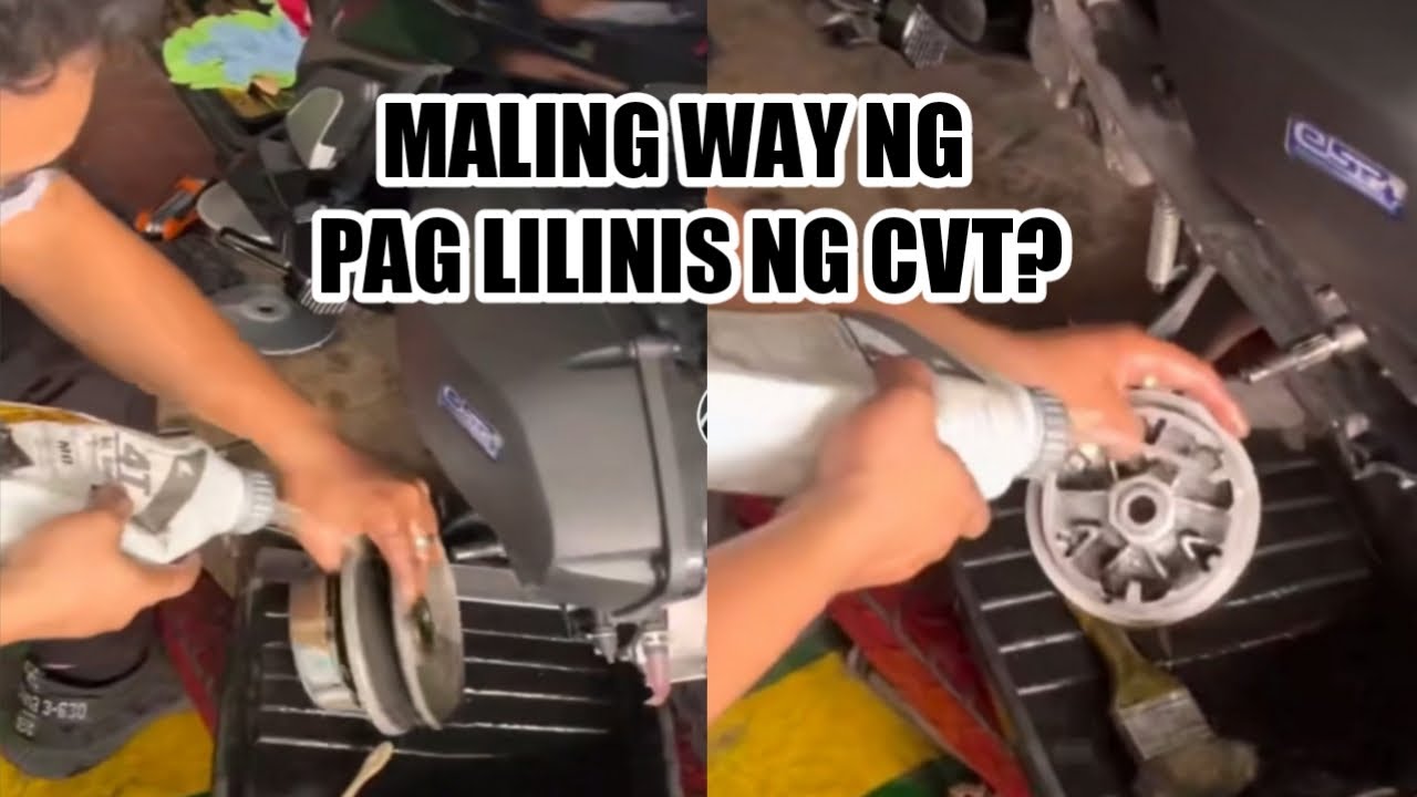 MALING PANG LINIS AT PAG LINIS NG CVT SA CASA??? - YouTube