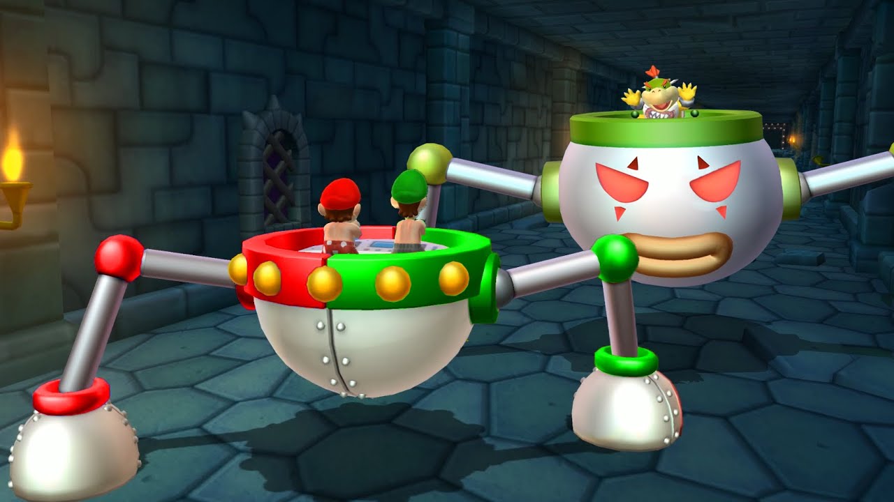 Mario Party 9 - All Bowser Jr. Minigames - YouTube