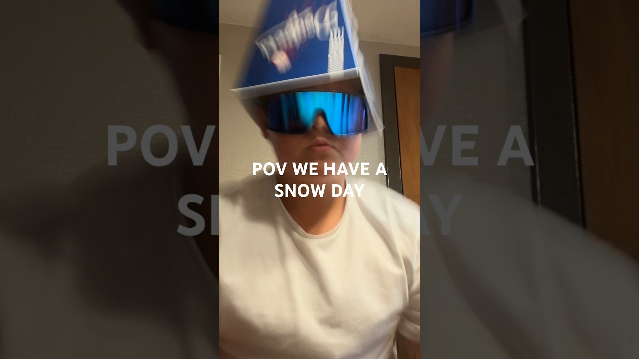 WHEN VIRTUAL SNOW DAYS R OVER #funny #snow - YouTube