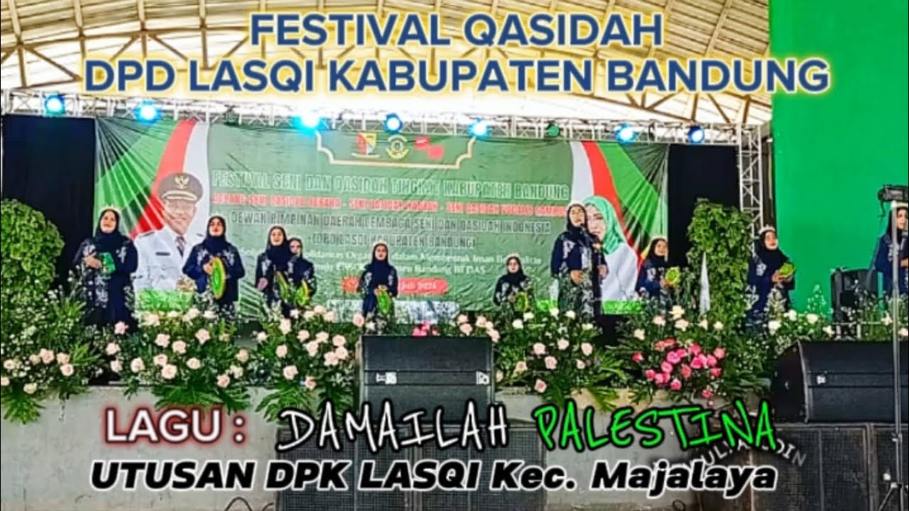 Juara 3 DPK LASQI Kec. Majalaya Festival qasidah DPD LASQI KABUPATRN ...