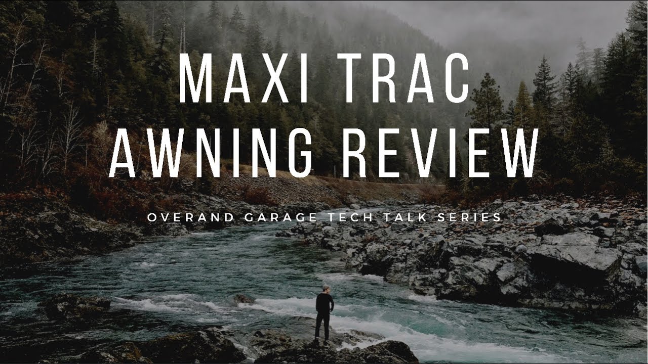Maxi Trac 8 by 8 Roll up Awning Under $100 For Overlanding!! - YouTube
