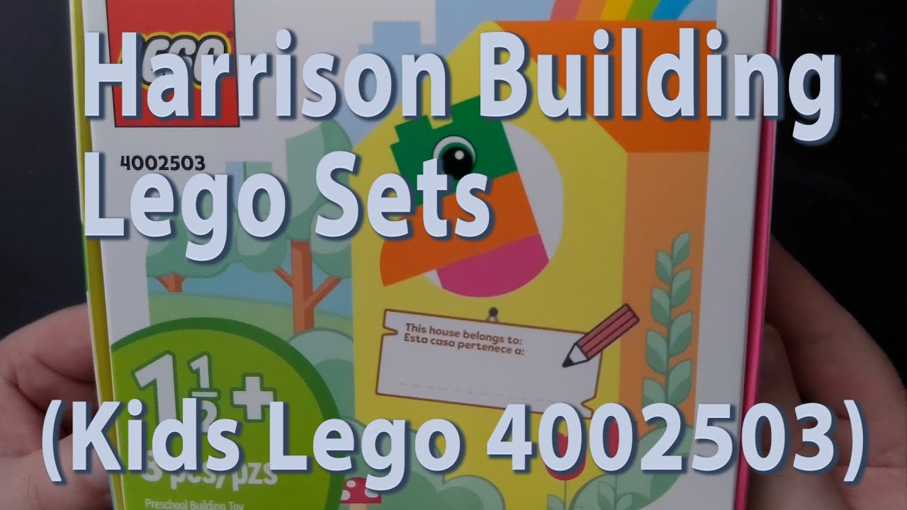 Harrison Building Lego Sets (Kids Lego 4002503) - YouTube
