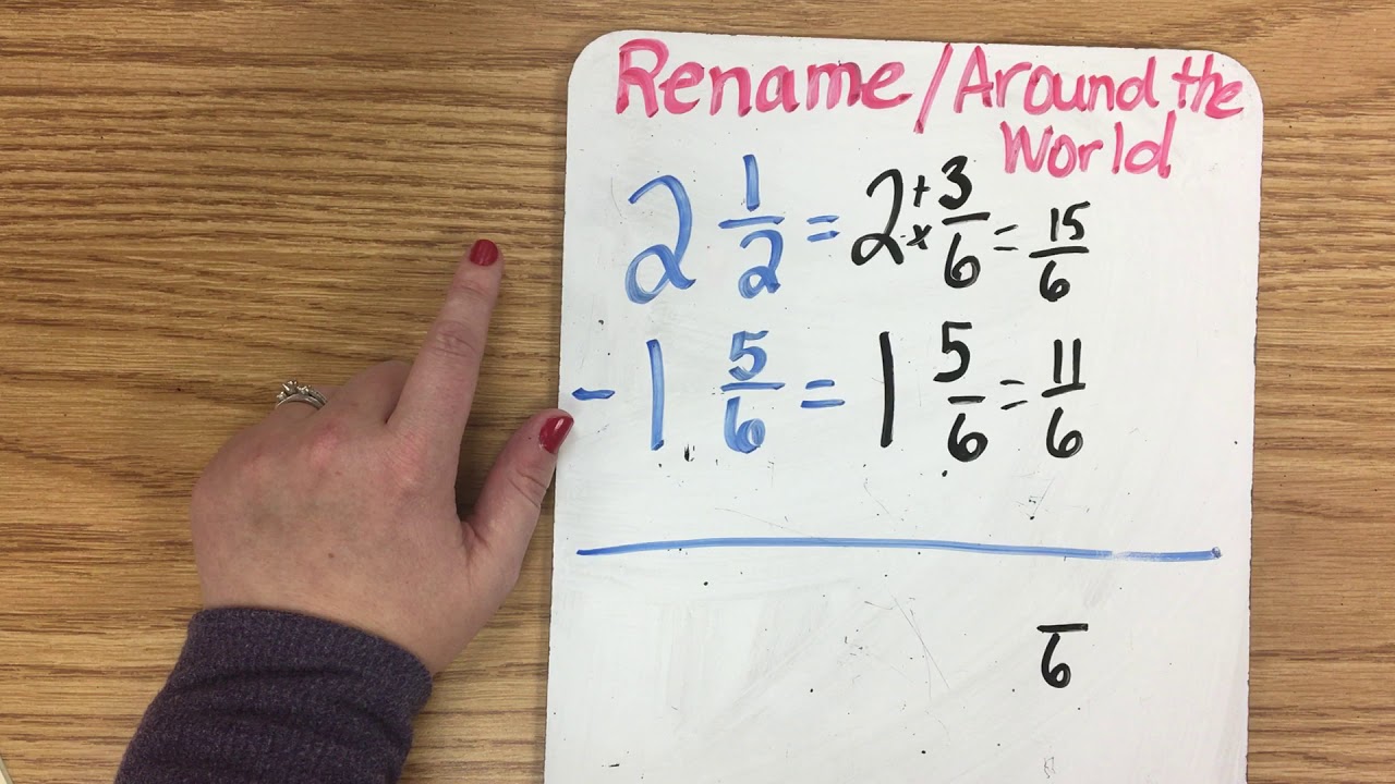 Go Math! Lesson 6.7 Subtraction with Renaming, Part 1 - YouTube