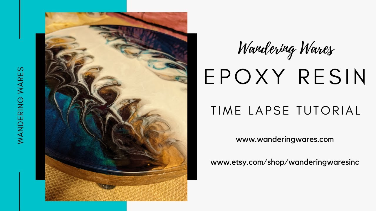 Epoxy resin time lapse tutorial | Swirl - YouTube