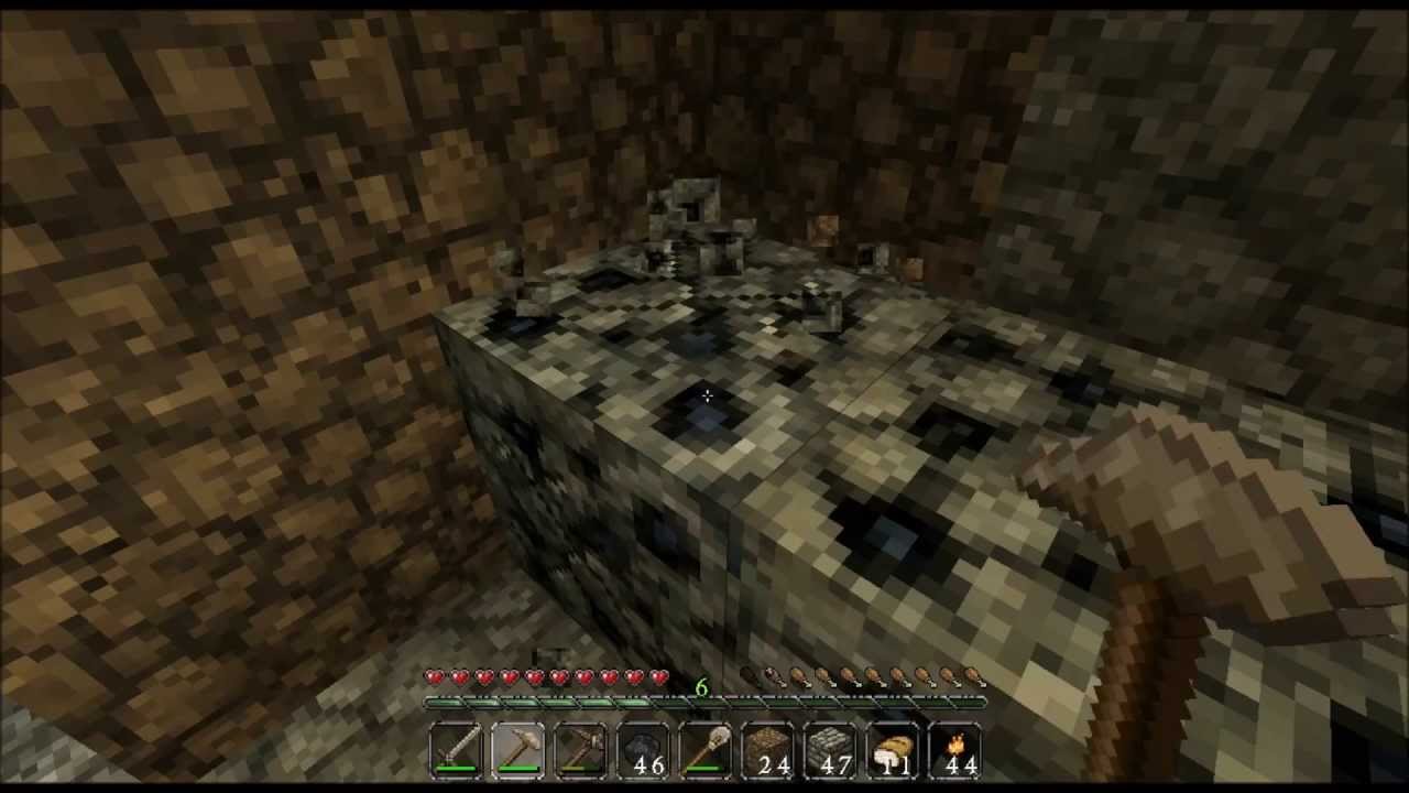 Let's Play Minecraft Ep 4 - Mini Mining Adventure - YouTube