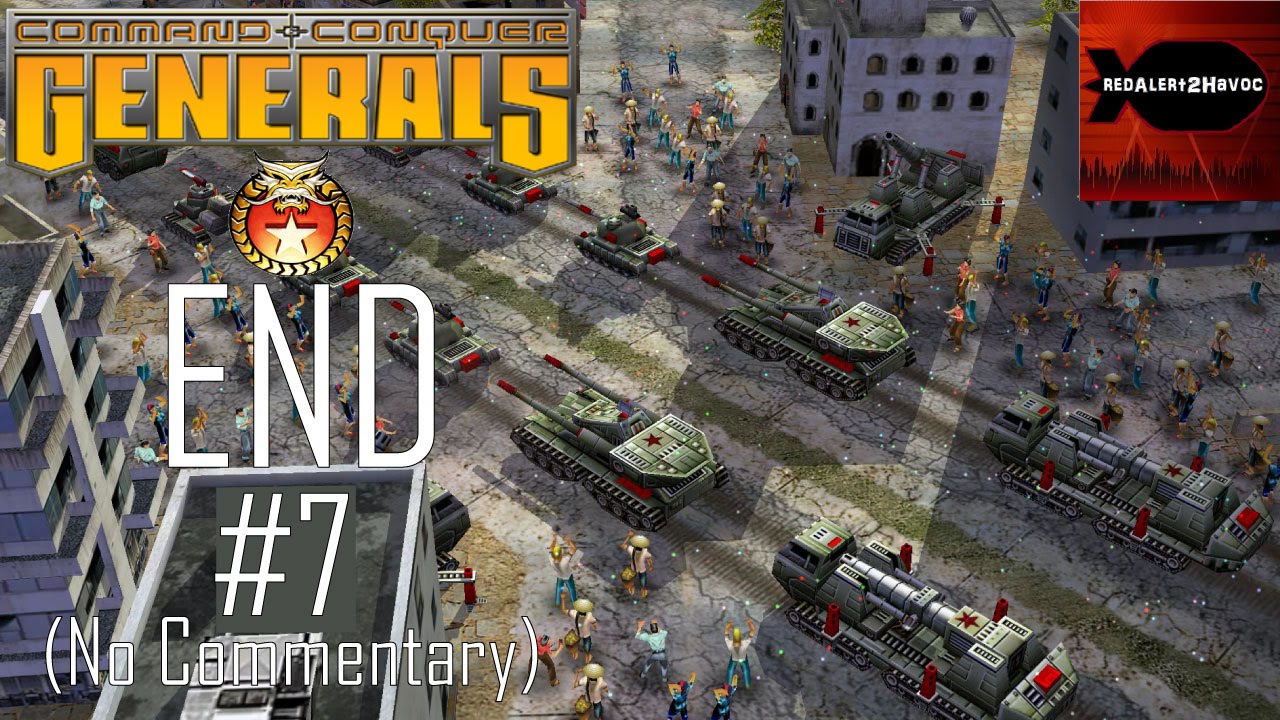 Command & Conquer: Generals: China Campaign Playthrough Part 7 FINAL ...