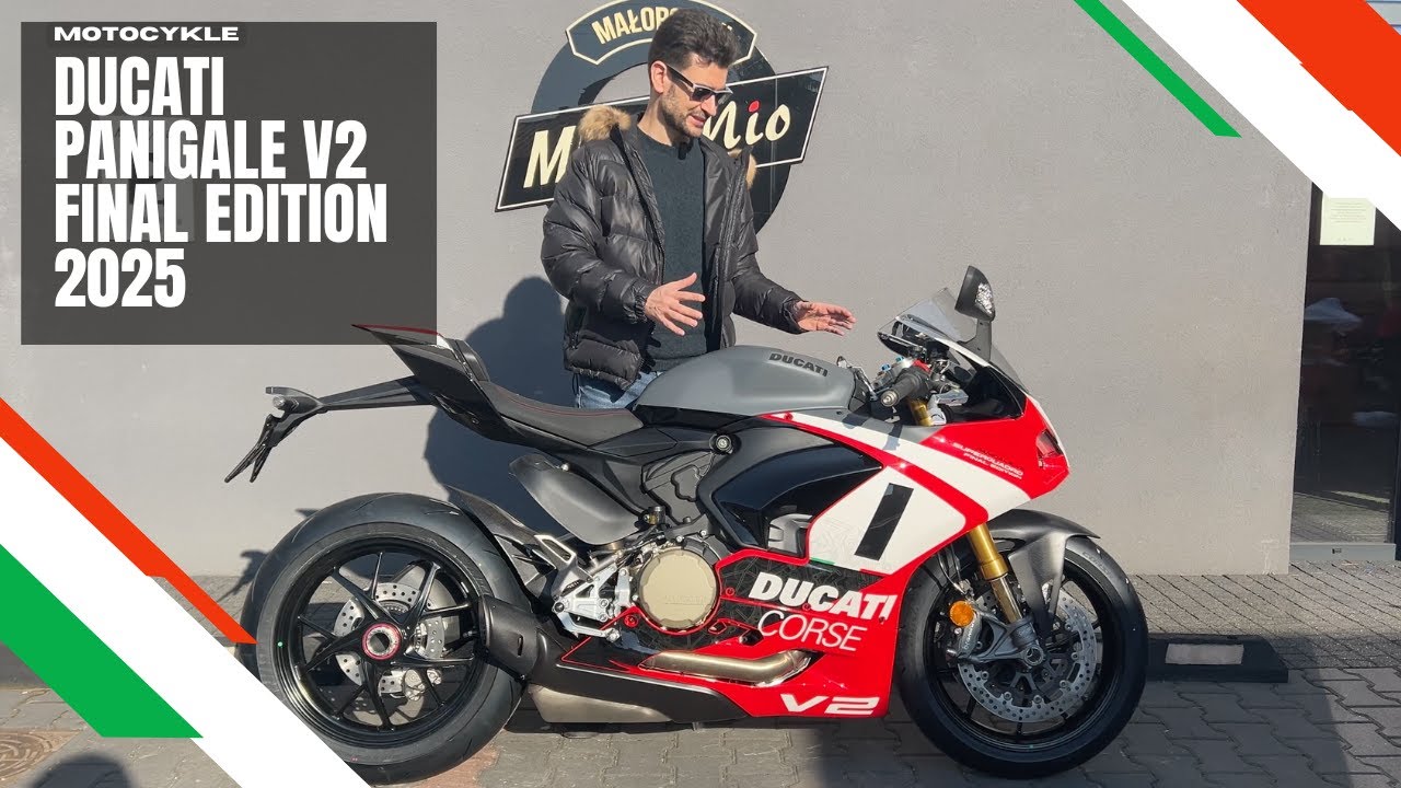 Włosi znowu to zrobili! Najpiękniejsze Ducati? - Ducati Panigale V2 Superquadro Final Edition ...