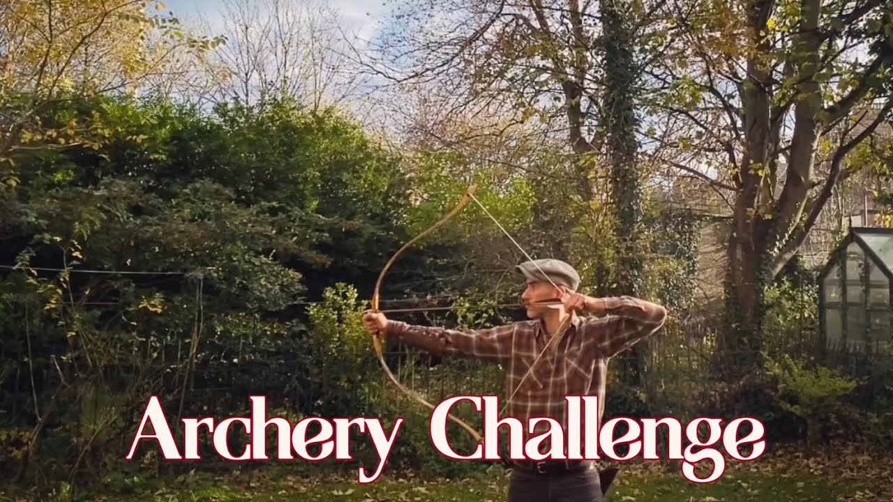 Weekly Archery Challenge: 3 Arrows - left handed - YouTube