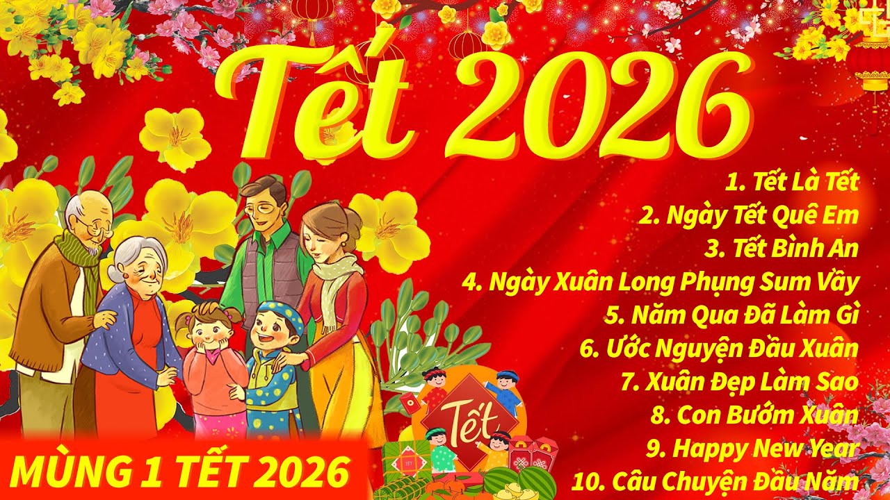 LIÊN KHÚC NHẠC XUÂN REMIX MÙNG 1 TẾT 2026 🧧 Vui Lộc Đầu Năm - YouTube