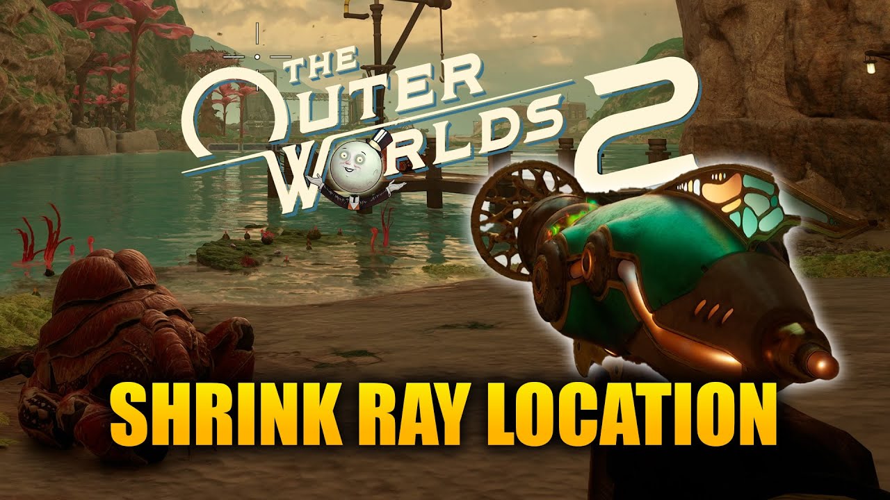 The Outer Worlds 2 - Shrink Ray Secret Weapon Location - YouTube